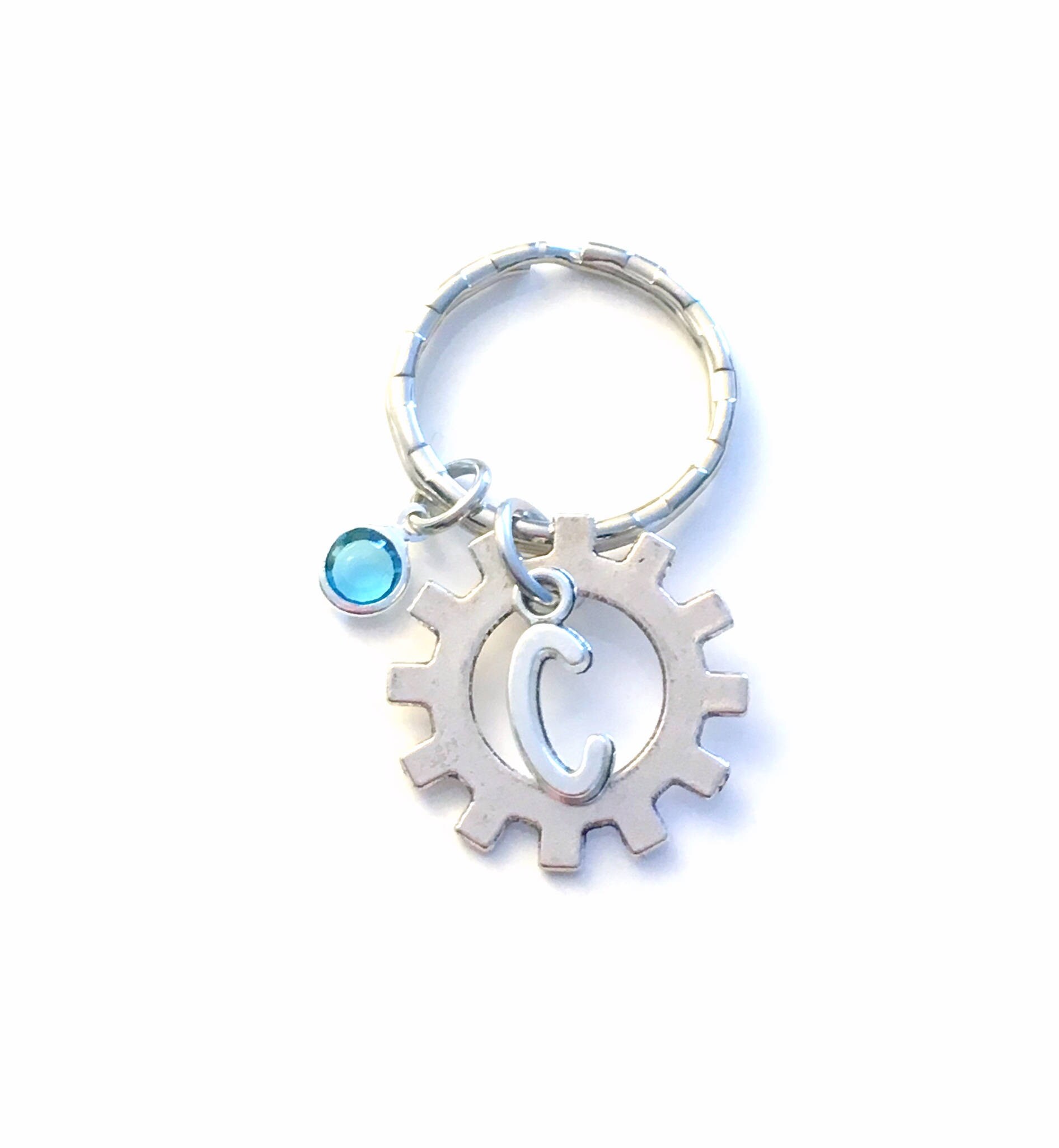 Mechanic Keychain Gear Key Chain Gift for Mechatronic - Etsy Canada