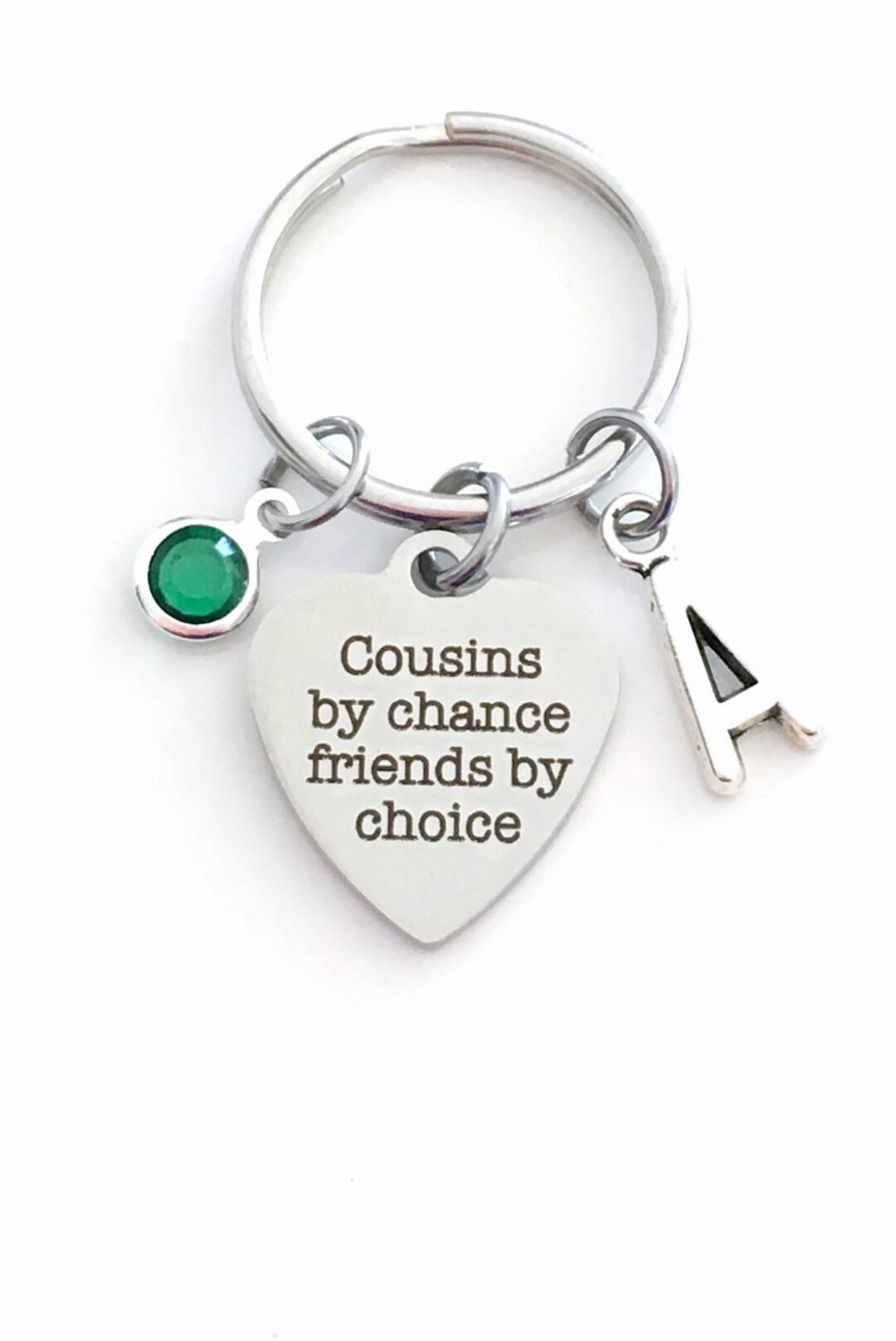 Cousins Keychain, Cousin Key Chain, Gift for Family Present Cousins by ...