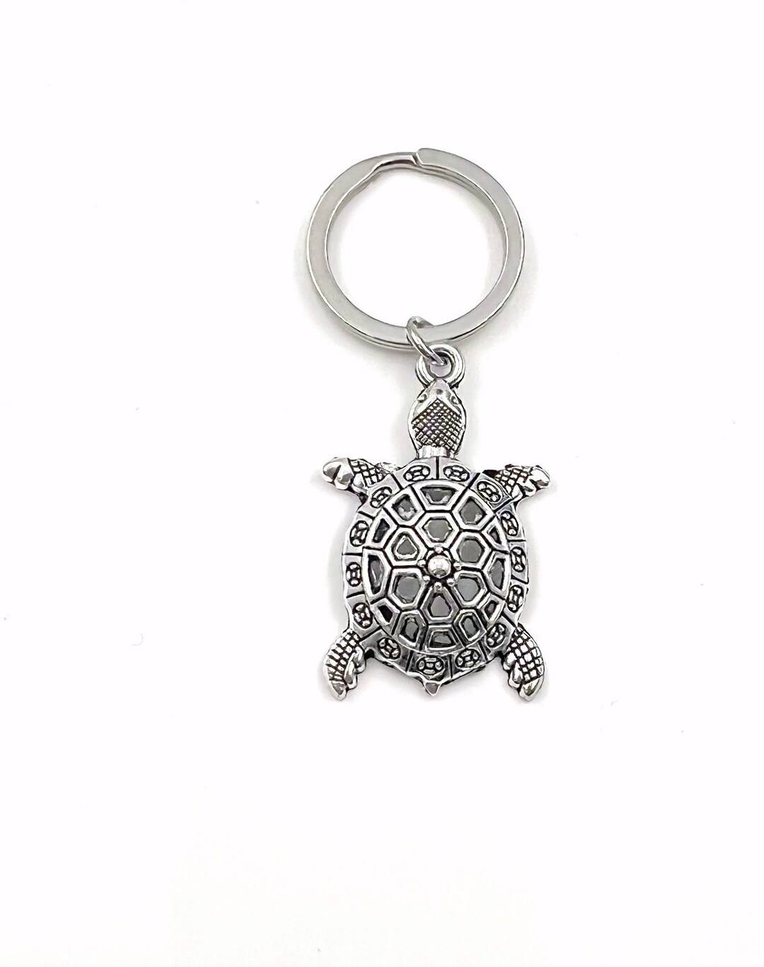 Turtle Key Chain, Sea Turtle Keyring, Tortoise Keychain, Sea Animal ...