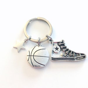 Basketball Keychain, Gift for Basketball Player, Basketball Coach Key ...