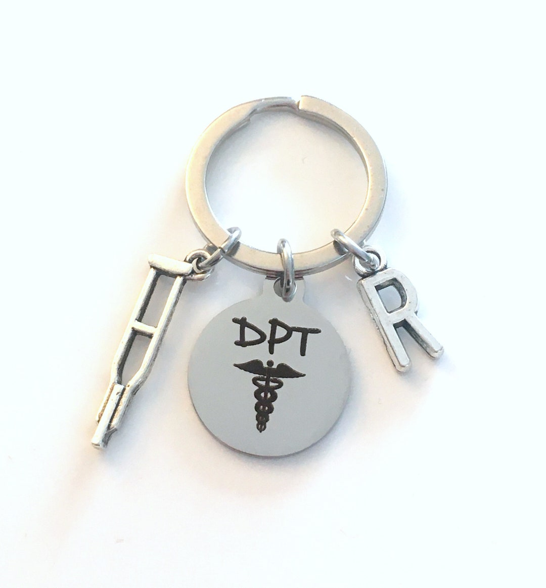 DPT Graduation Gift / Doctor of Physical Therapy Keychain / DPT Key ...