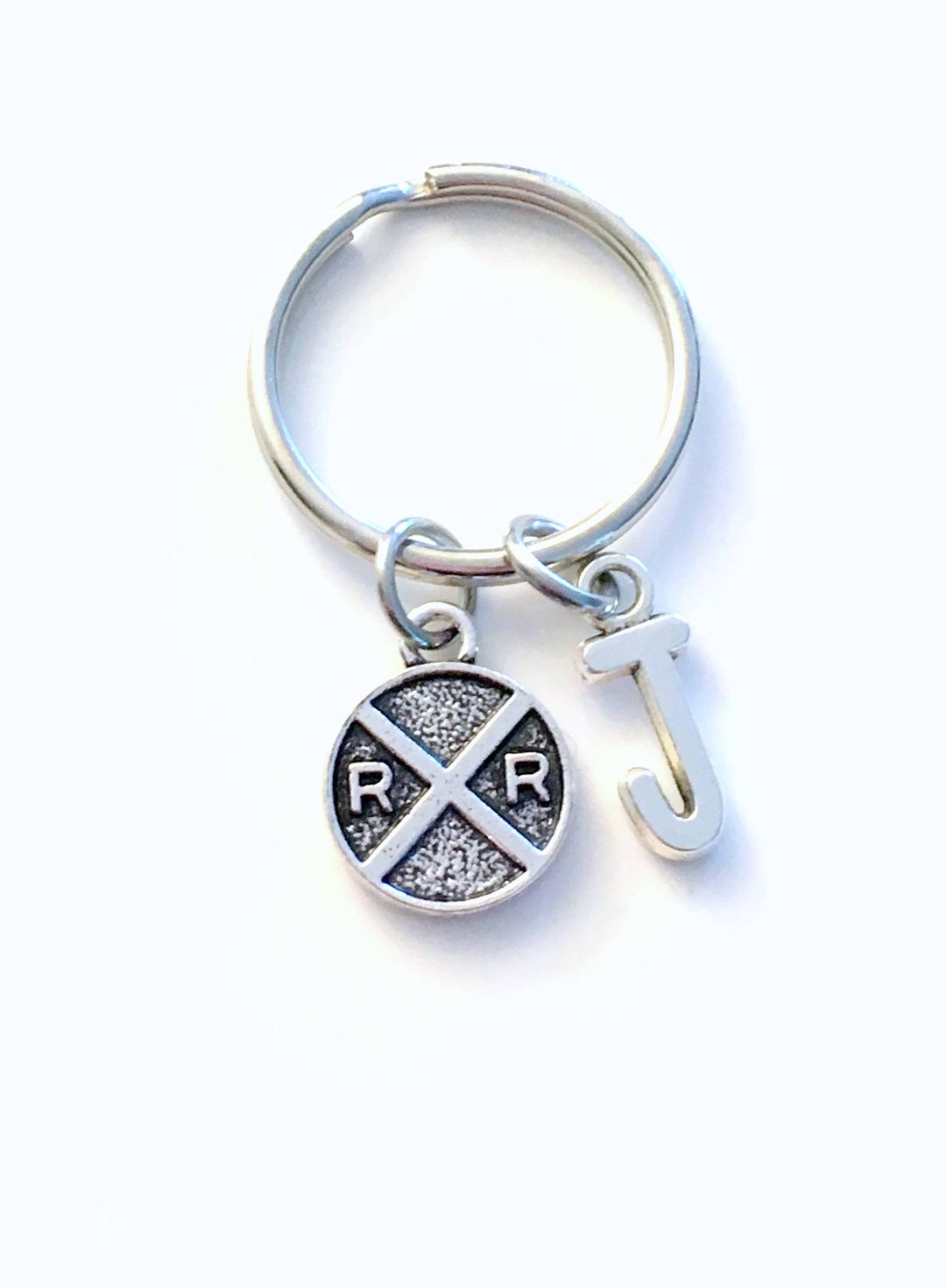 Train Gifts for Men Keychain, Railroad Key Chain, Rail Road Keyring ...
