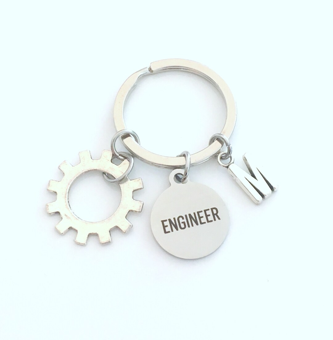 Gift for Mechanical Engineer Keychain, Electronics Degree or Electrical ...
