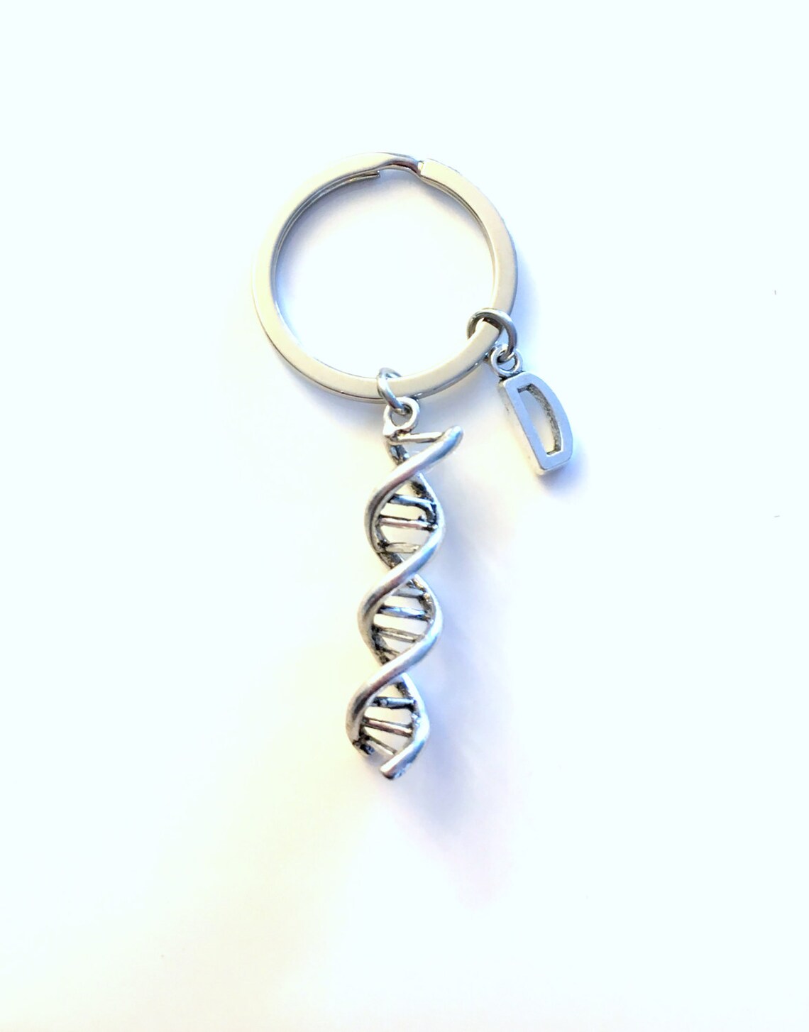 DNA Keychain Gift for Science Geek Key Chain Helix Molecule - Etsy Canada