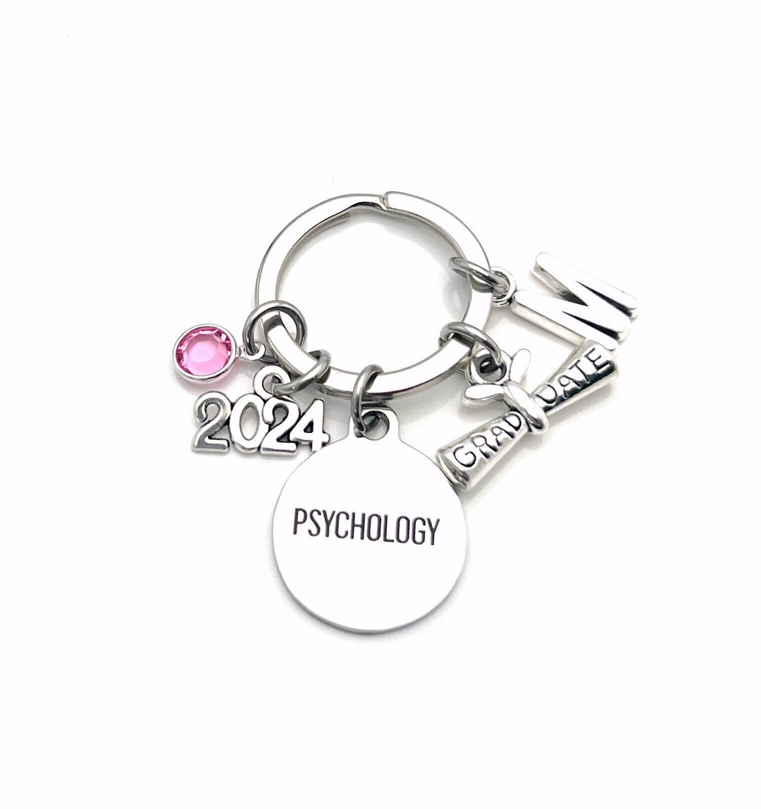 Graduation Gift for Psychology Keychain, 2025 Psychologist Psych Major ...