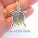 Turtle Key Chain, Sea Turtle Keyring, Tortoise Keychain, Sea Animal ...