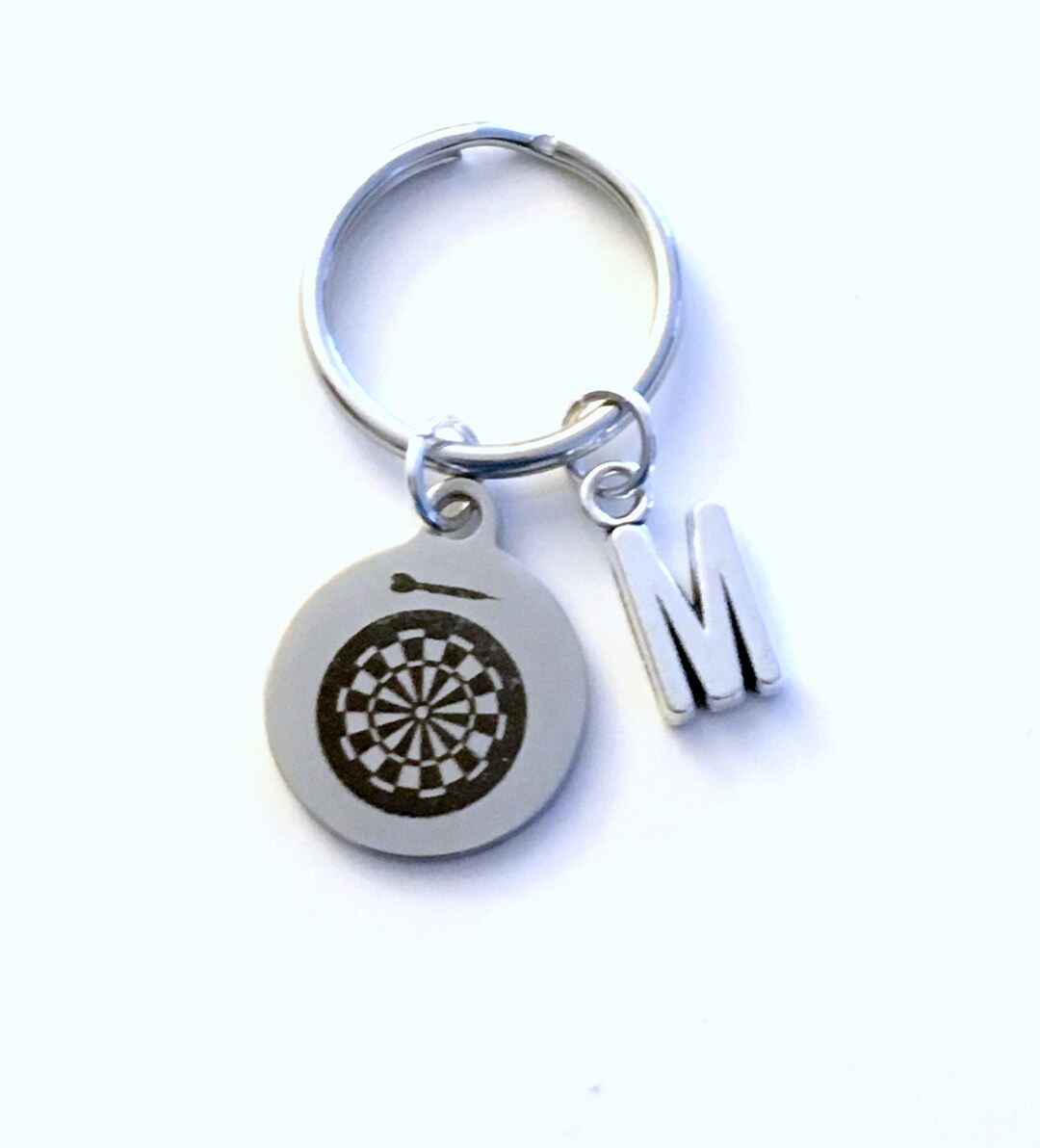 Dart Board Key Chain, Dartboard Keychain, Darts Keyring, Gift for Dart ...