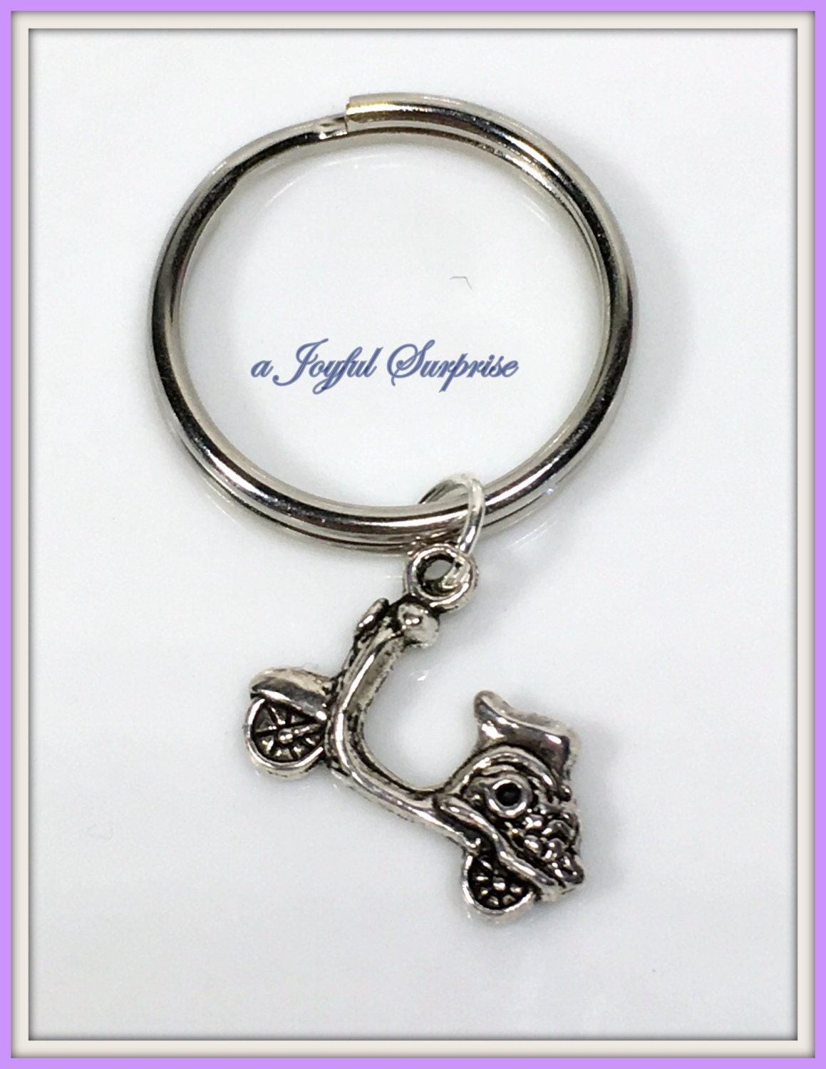 Scooter Keychain Vespa Jewelry Motorized Scooter Key Chain - Etsy Canada
