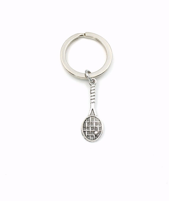 Racket Keychain Squash Key Chain Gifts for Racquetball - Etsy