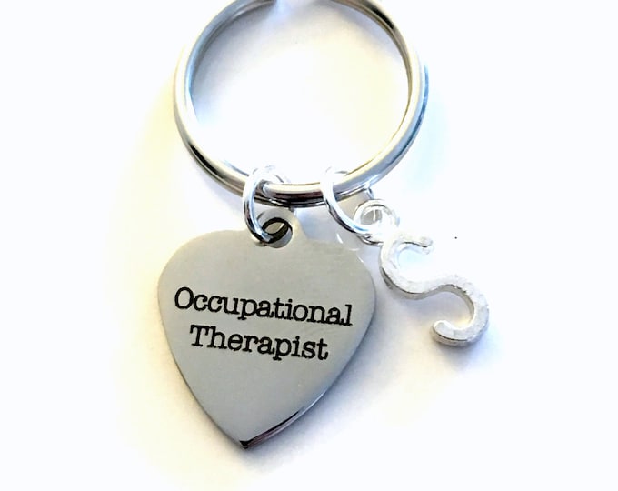Occupational Therapist Keychain, OT Key Chain, Gift for Occupational ...