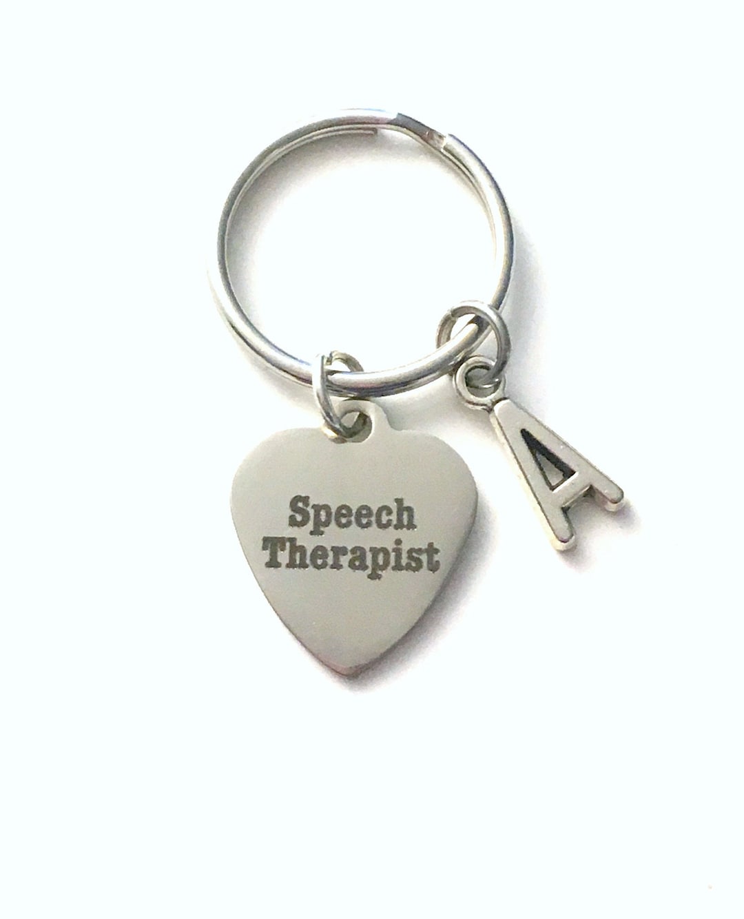 Speech Therapist Keychain, Speech Therapy Key Chain, Gift for Speech ...