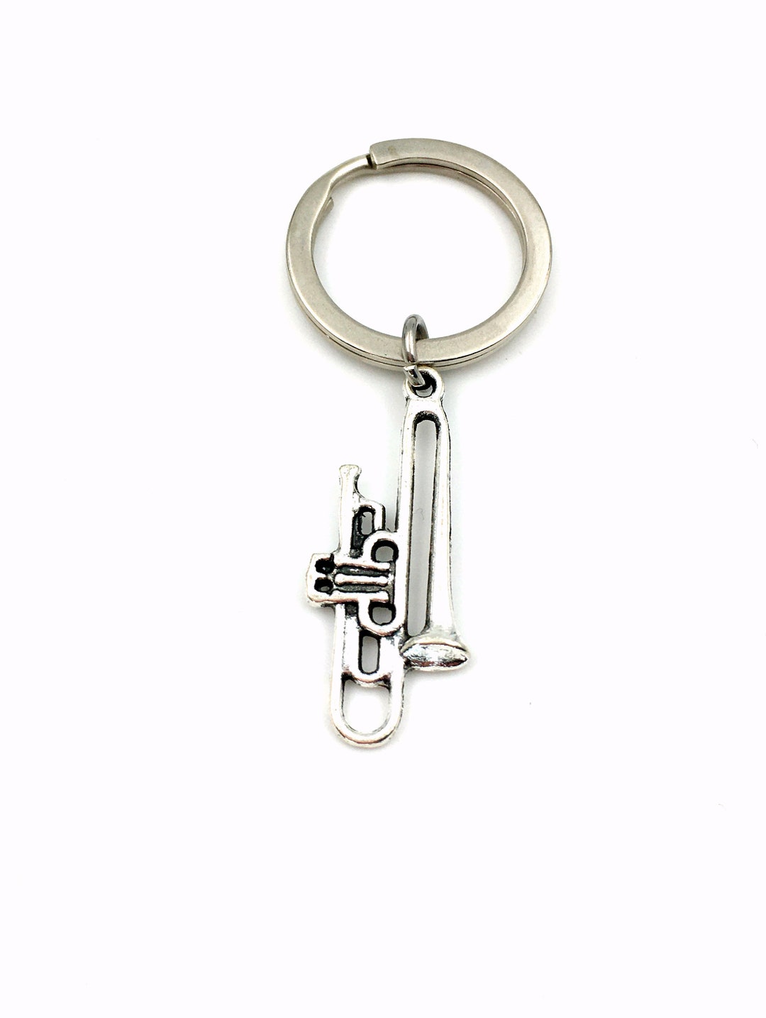 Trombone Keychain, High School Band, Musical Instrument, Gift for Jazz ...