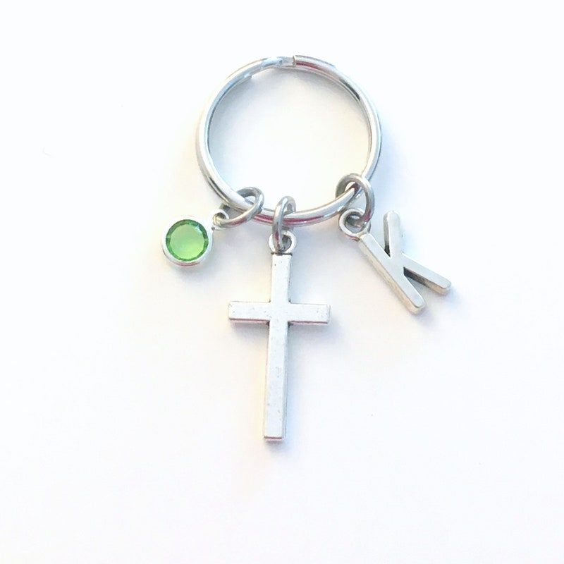 Cross Key Chain - Etsy