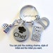 Chef Keychain / Gift for Culinary Student Present / Chef's - Etsy Canada