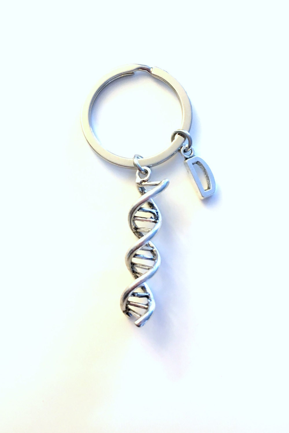 DNA Keychain Gift for Science Geek Key Chain Helix Molecule - Etsy Canada