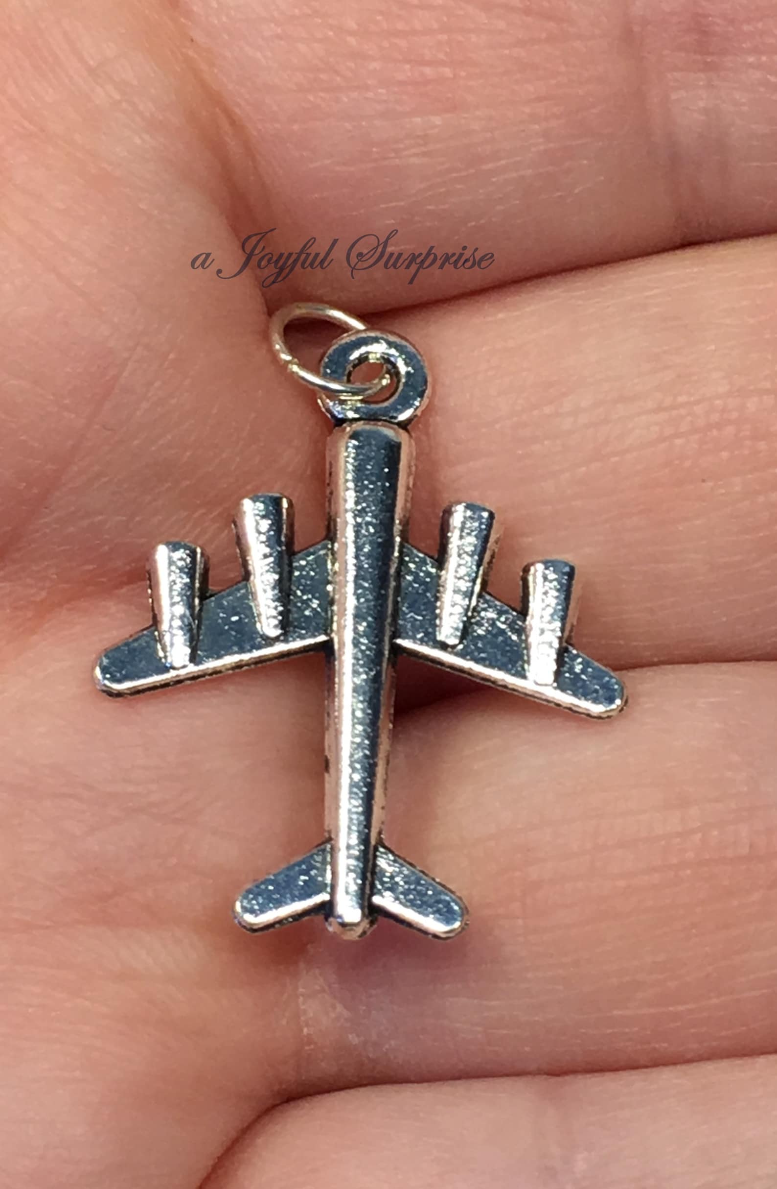 Silver Travel Charm Add on to Any of My Listings 1 Single | Etsy