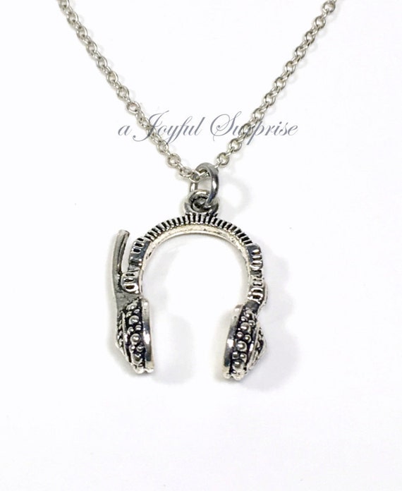 Headphones Necklace Headphone Gift Headphones Jewelry - Etsy Canada