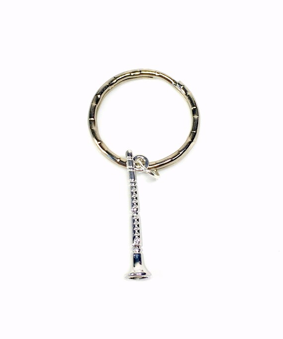 Clarinet Keychain Gift for School Band Member Woodwind - Etsy