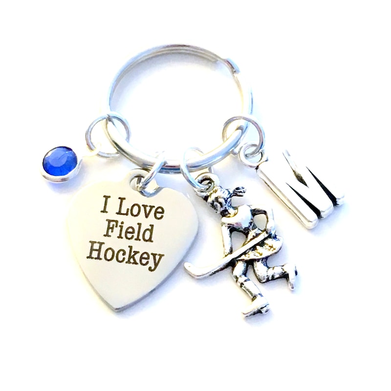 Hockey Keychain - Etsy