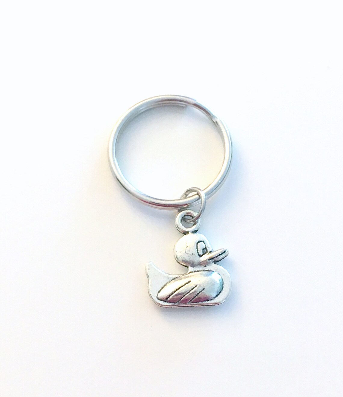 Duck Keychain, Ducky Bird Key Chain, Gift for New Mommy or Daddy ...