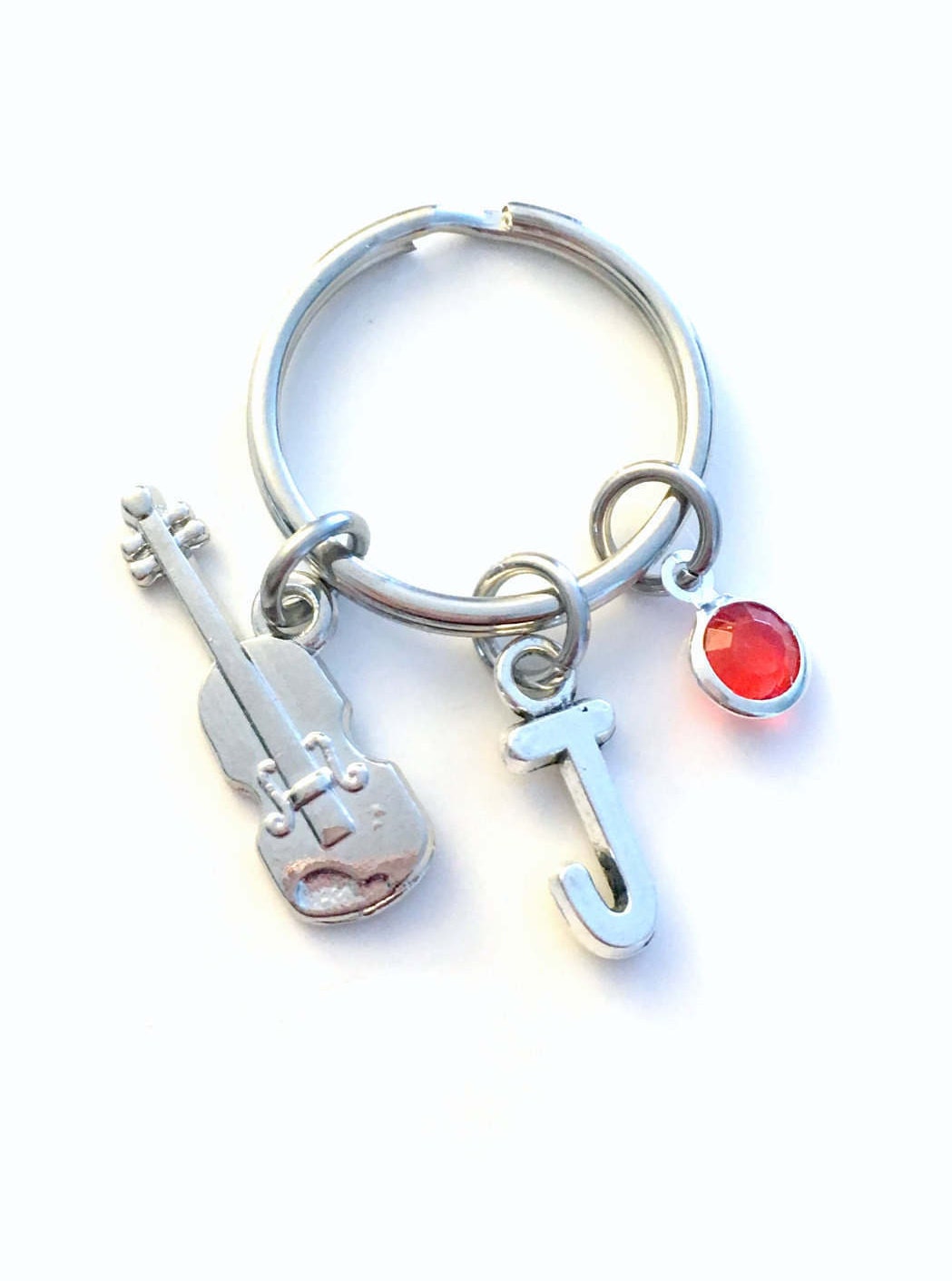 Violin Keychain Fiddle Keyring String Instrument | Etsy