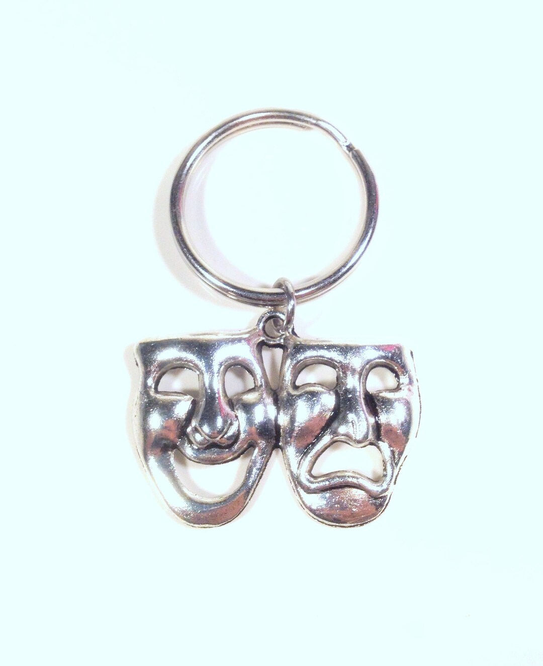 Drama Mask Keychain, Theater Opening Night Gifts, Key Chain Gift for ...