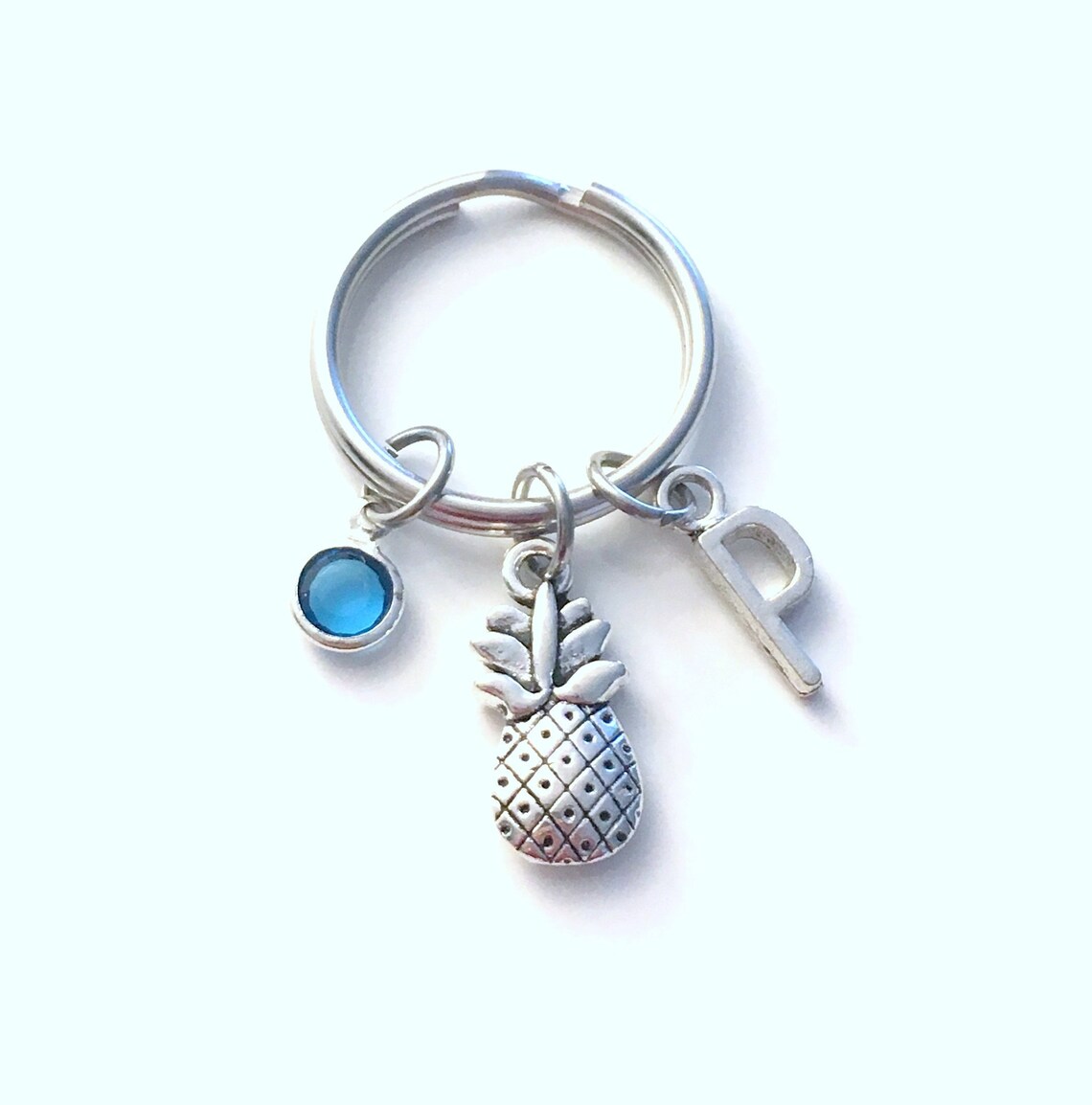 Pineapple Gift Keychain, Pine Apple Key Chain, Gift for Fertility Good ...