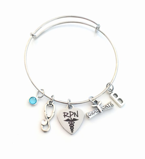 RPN Graduation Bracelet Registered Practical Nurse Grad Gift | Etsy