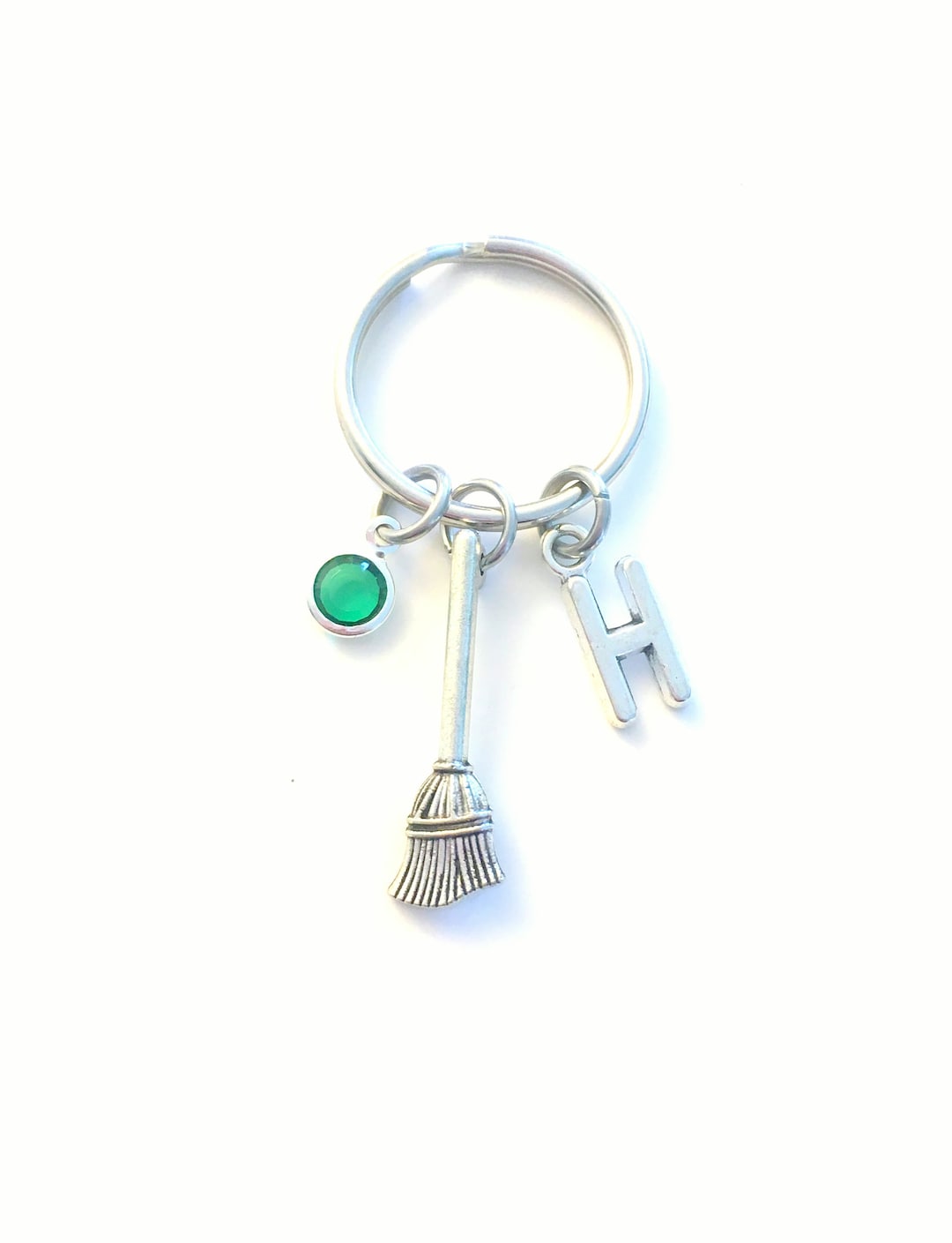 Gift for Janitor Keychain, Broom Key Chain, Custodian Keyring, Cleaner ...
