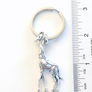 Giraffe Key Chain Safari Keychain Animal Keyring Large - Etsy Canada