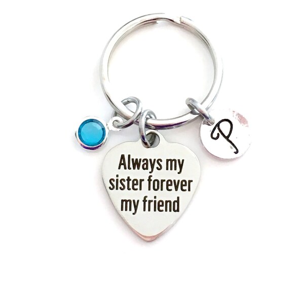 Sister Keychain - Etsy