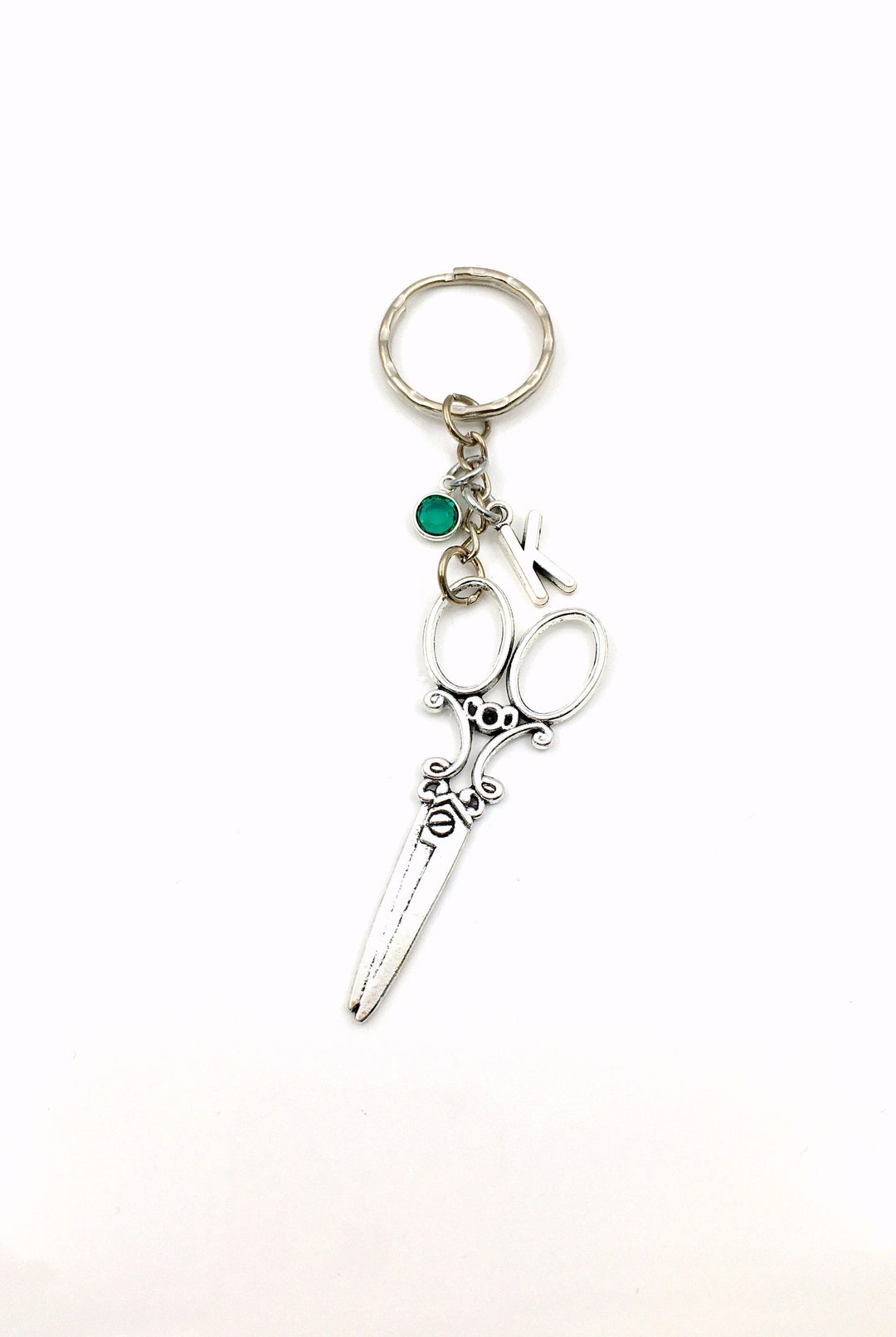 Hairdresser Gift Keychain, Scissor Key Chain, Hair Stylist's Keyring ...