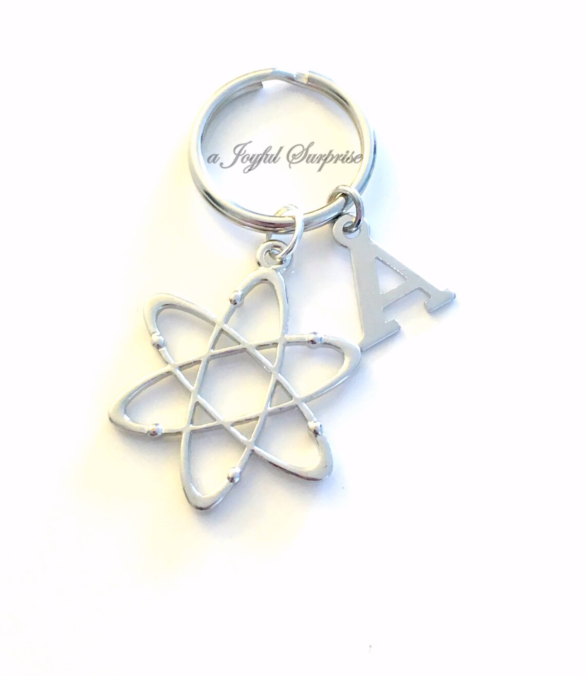 Atom Key Chain Nuclear Scientist Nucleus Keychain Charm Gift - Etsy