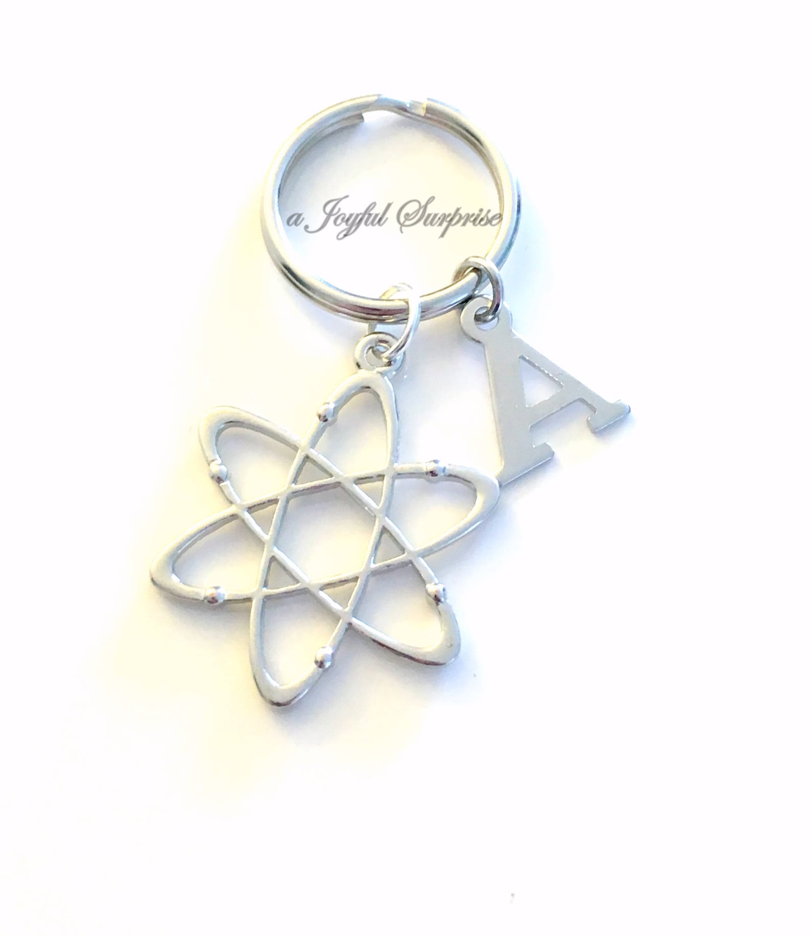 Atom Key Chain Nuclear Scientist Nucleus Keychain Charm Gift - Etsy