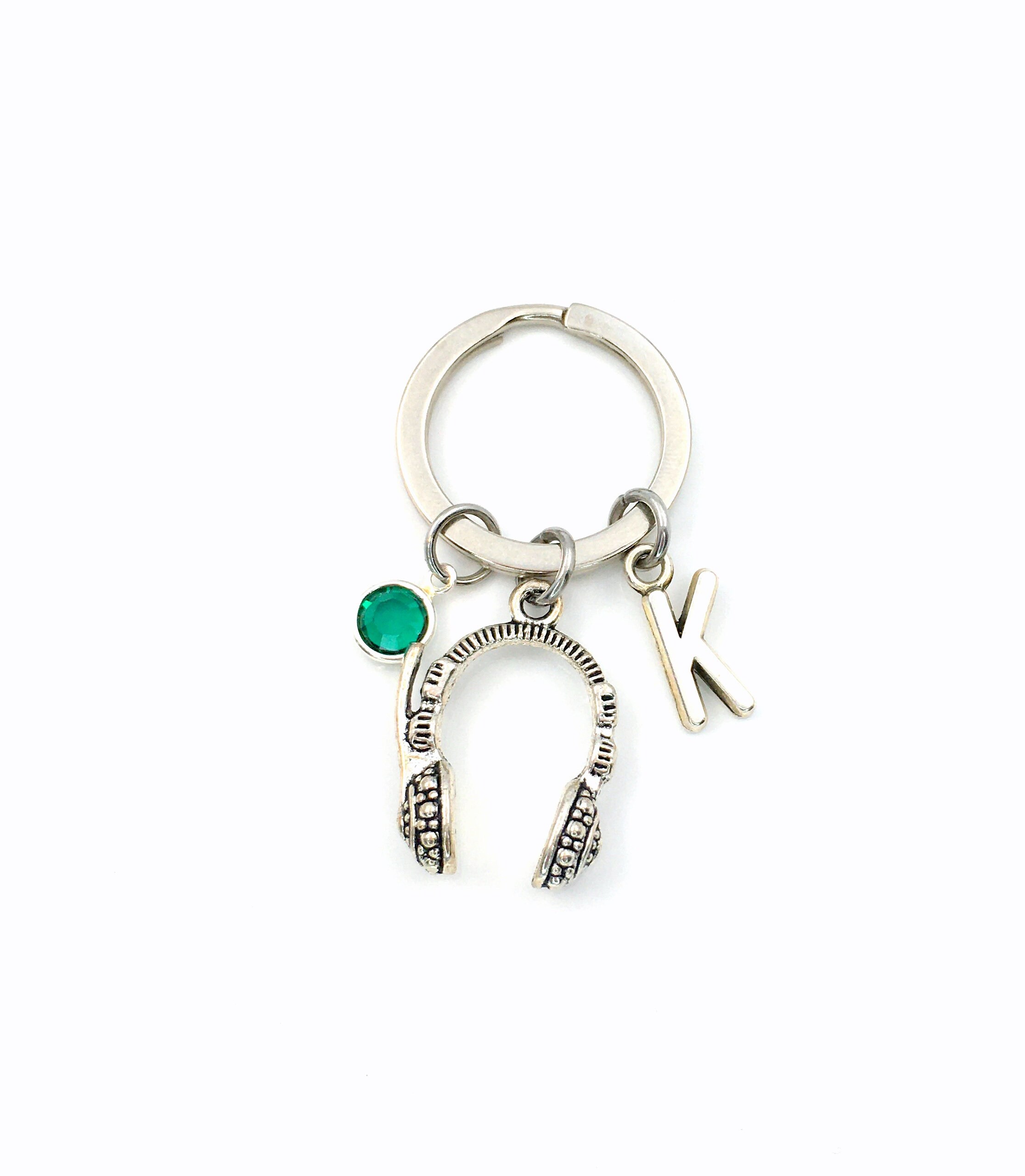 Headphones Keychain Silver Headset Keyring Earphones - Etsy Canada