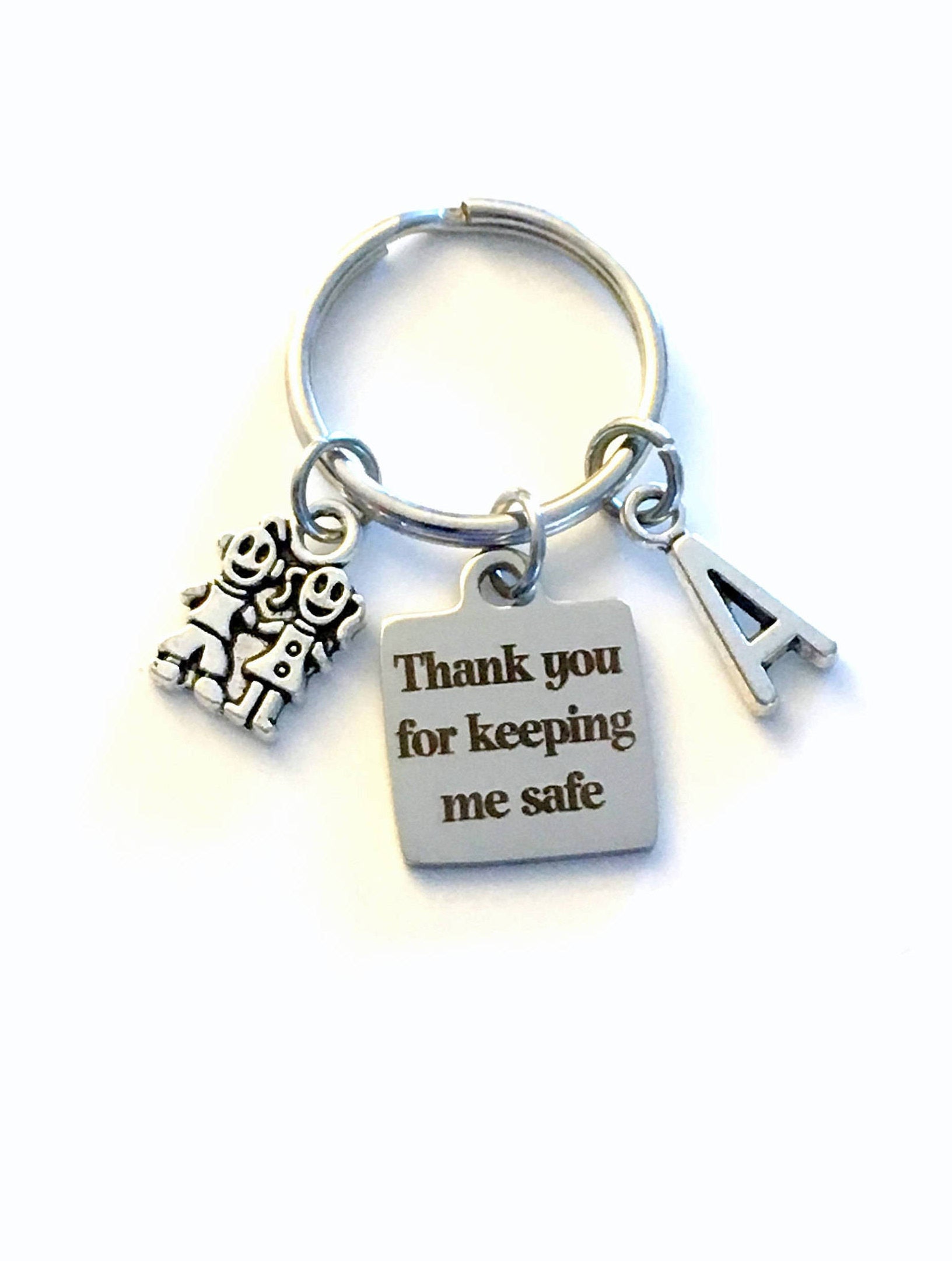 Gift for Crossing Guard Keychain Thank You for Keeping Me - Etsy Singapore
