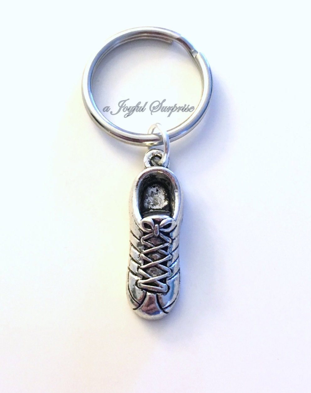 Sneaker Keychain, Gift for Runner Key Chain, Running Shoe Athlete ...