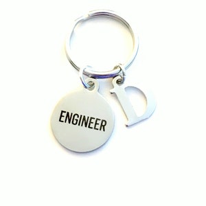 Engineer Key Chain, Engineering Keyring, Engineer's Keychain ...