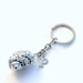 Human Brain Keychain, Anatomical Brain Keyring, Neuroscience Key Chain ...