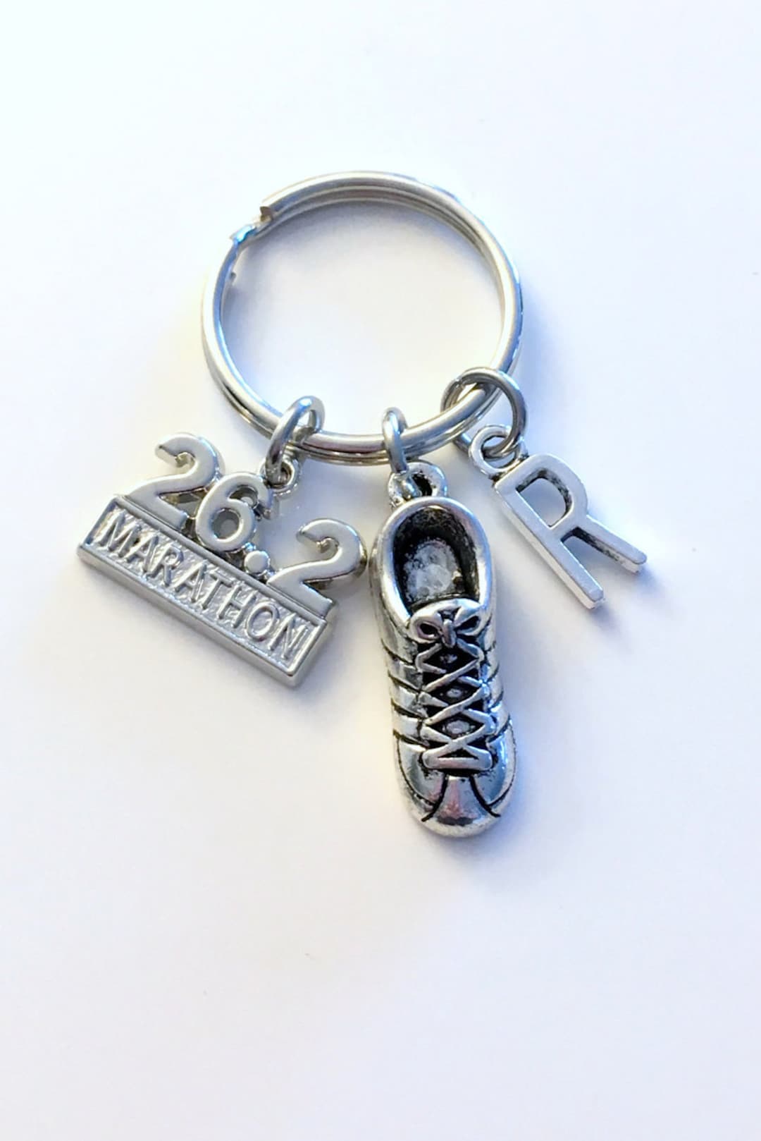 First Marathon Keychain, 26.2 or 13.1 Charm, Gift for Half Marathon ...