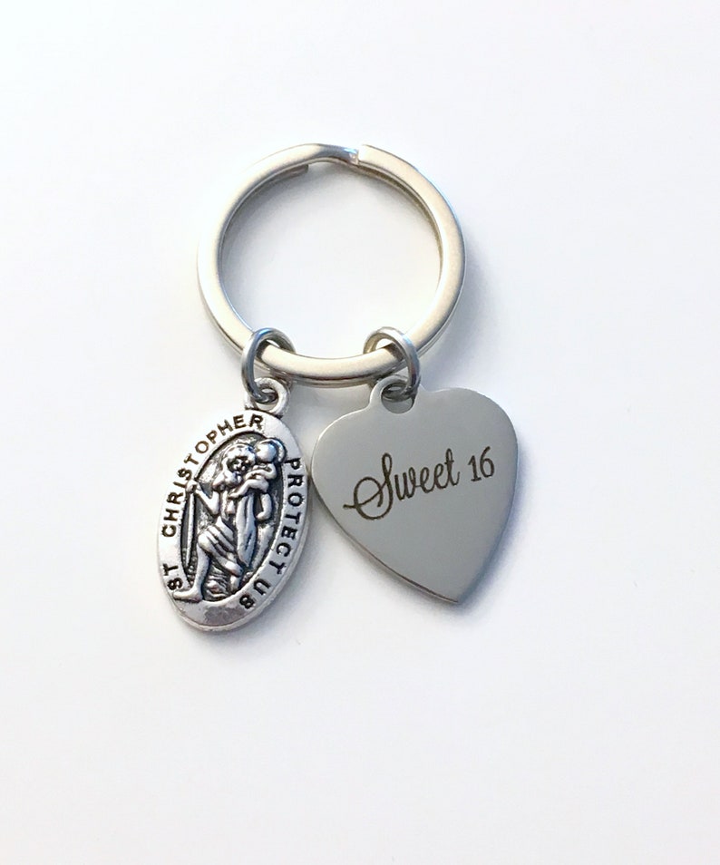 16th Birthday Gift for Daughter Keychain Sweet 16 Key Chain - Etsy