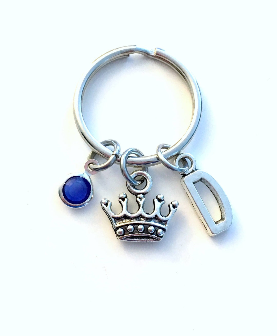 Tiara Keychain, Princess Key Chain, Gift for Queen Crown Royalty ...