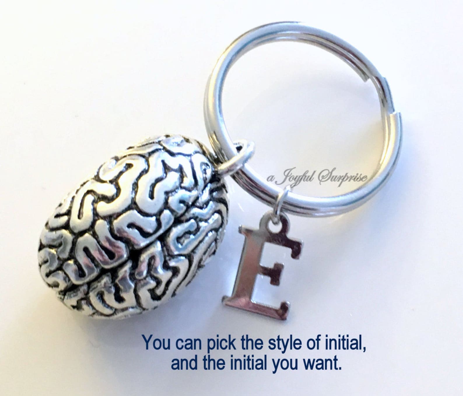 Human Brain Keychain Anatomical Brain Keyring Neuroscience - Etsy Canada