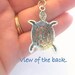Turtle Keychain, Turtle Keyring, Tortoise Key Chain, Sea Animal Gift ...