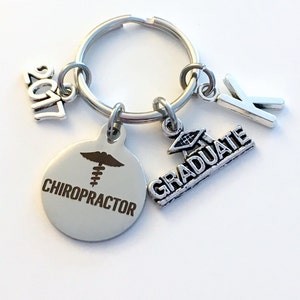 Graduation Gift for Chiropractor Keychain, 2025 Key Chain Spine Care Dr ...