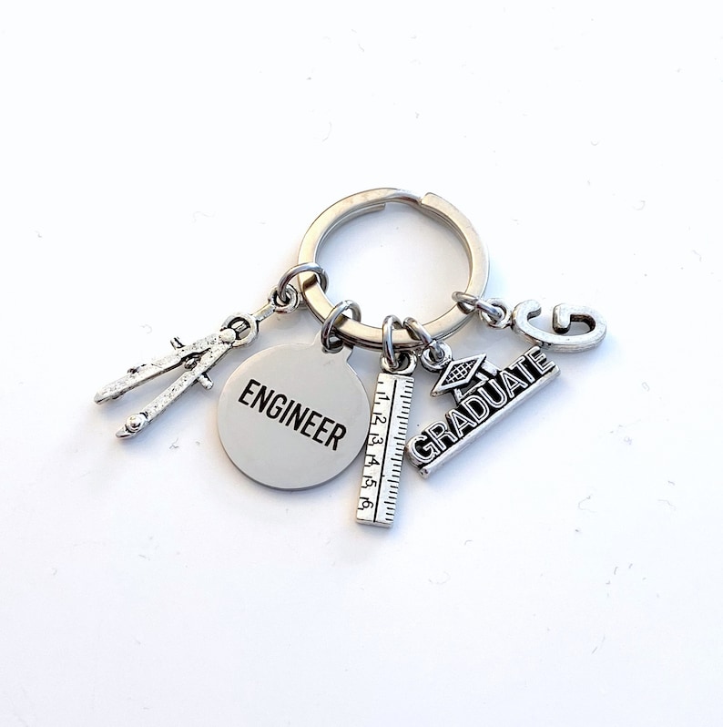 Graduation Gift for Engineer Keychain / 2022 Engineering Key - Etsy