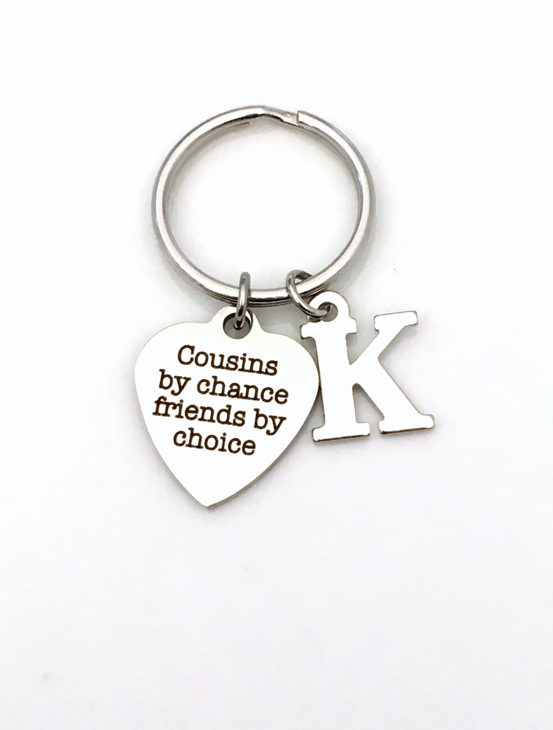 Cousins Keychain, Cousin Key Chain, Gift for Cousin Keyring, Cousins by ...