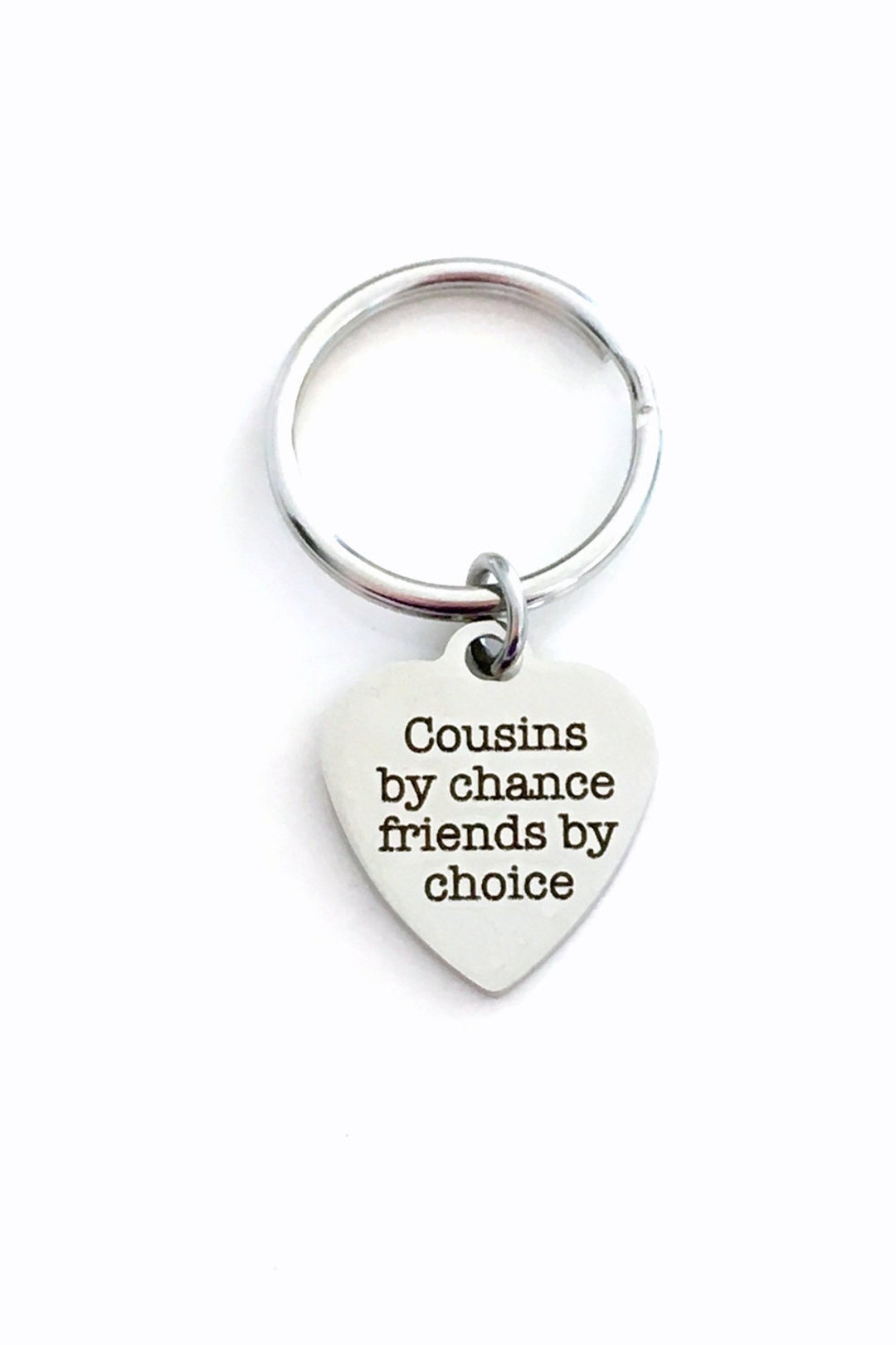 Cousins Keychain, Cousin Key Chain, Gift for Cousin Gift, Cousins by ...