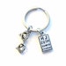 Ophthalmologist Keychain, Optometrist Key Chain, Gift for Optometry ...