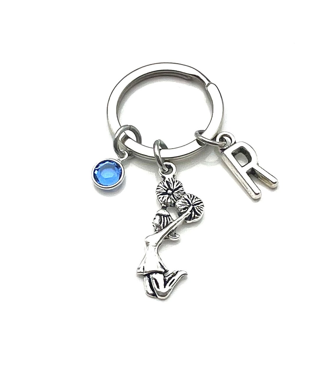 Gift for Cheerleader Key Chain, Cheerleading Keychain, Cheer Team ...